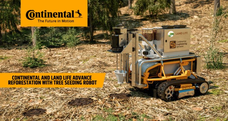 Continental and Land Life Advance Reforestation with Tree Seeding Robot