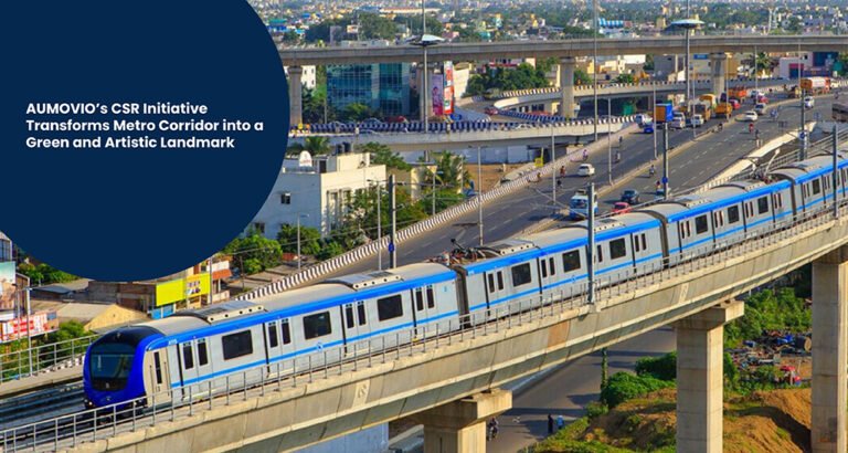 AUMOVIO’s CSR Initiative Transforms Metro Corridor into a Green and ...